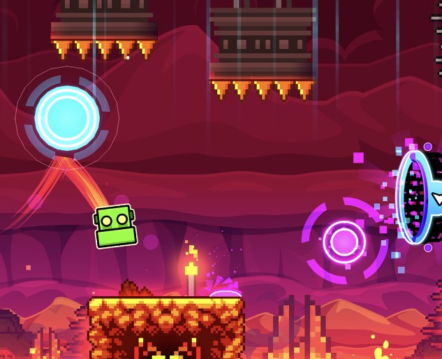 Geometry Dash - Play Online Geometry Dash on Pizza Edition